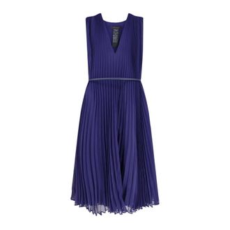 Max Mara Femme, Robes, Bleu, Taille: 36 FR Midi Robes
