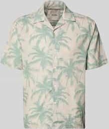Only & Sons Regular Fit Freizeithemd aus Baumwoll-Leinenn-Mix Modell CAIDEN