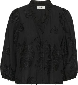 Karen by Simonsen Femme, Blouses et Chemises, Noir, Taille: 40 FR Blouses