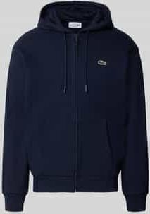 Lacoste Regular Fit Sweatjacke aus Baumwoll-Mix