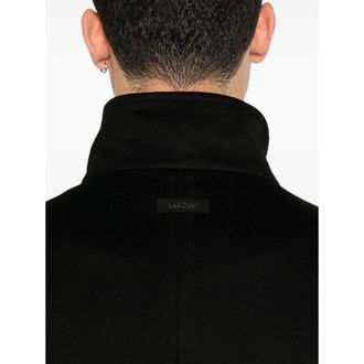 Lardini Virgin Wool Bomber Jacket - Black