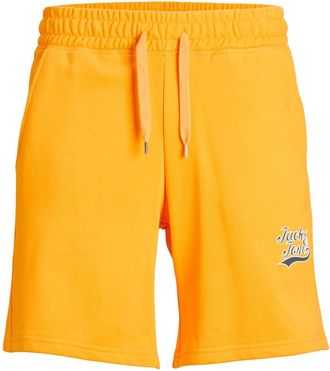Jack & Jones Mens JPSTTREVOR Sweat Shorts GMS Sweatshorts, Iceland Poppy, L