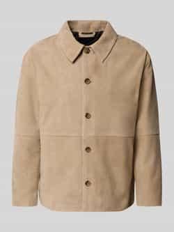 Selected Regular Fit Lederjacke mit Umlegekragen Modell RORY