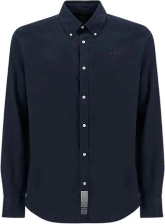 La Martina Homme, Chemises, Bleu, Taille: 2XL Rodolfo Essential Shirt