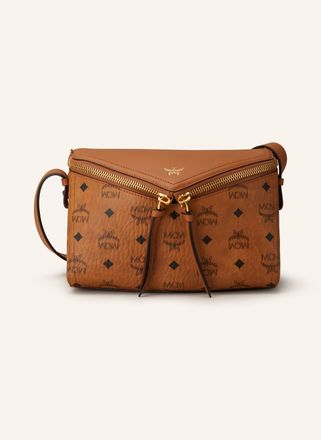 MCM Mcm Umh&auml;ngetasche Diamant 3d Vi braun