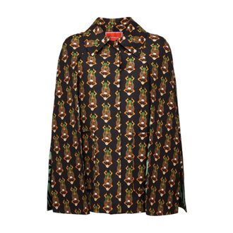 La DoubleJ Milano Mini Cape - - Jackets - Damen - Mehrfarbig - XL