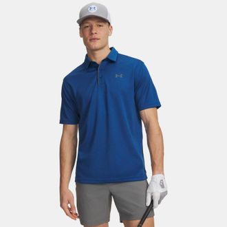 Under Armour Tech Polo f&uuml;r Herren Midnight Blaue Marine / Graphite / Graphite XL