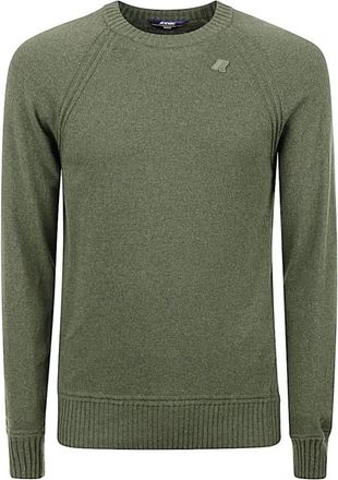 K-Way Homme, Pulls, Vert, Taille: M Maglia girocollo Sebas