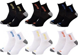 Lotto Chaussettes Homme Pack de 6 paires QUARTER 3014