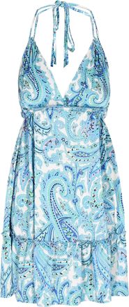 Izia Kleid Frauen blau mehrfarbig