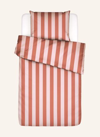 Essenza Essenza Bettw&auml;sche Minte Stripe rot