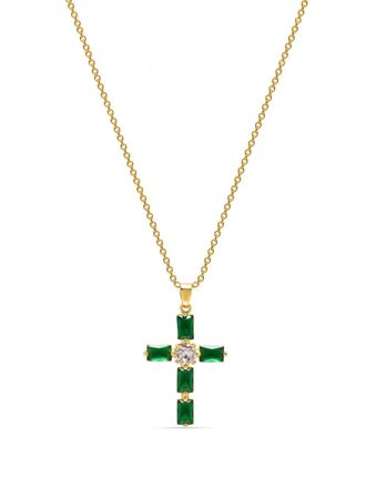 Nialaya collier serti de cristaux - Or