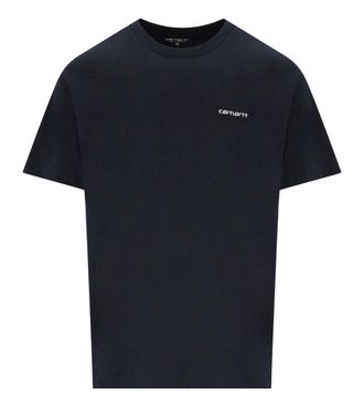 Carhartt Work in Progress T-SHIRT S/S SCRIPT EMBROIDERY DEEP NIGHT CARHARTT WIP