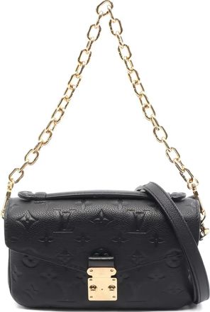 Louis Vuitton sac à bandoulière à motif monogrammé Métis - Noir