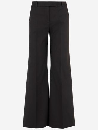 Ql2 Quelledue Pantalon en coton extensible Ql2 Donna