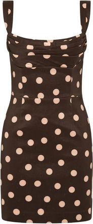 Rebecca Vallance Femme, Robes, Brun, Taille: 34 FR Vivianne Mini Dress