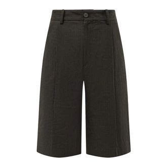 STUDIO NICHOLSON Homme, Shorts, Noir, Taille: XS Pant Knee Leng Short