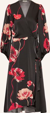 Inwear Inwear Wickelkleid Dawniw Aus Satin schwarz