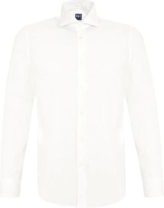 Fedeli Homme, Chemises, Blanc, Taille: 2XL Chemise habill&eacute;e