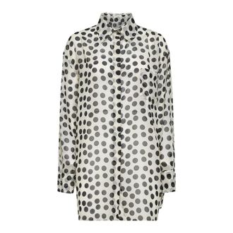 La Petite Robe Di Chiara Boni Femme, Blouses et Chemises, Multicolore, Taille: 46 FR Chemise &agrave; pois