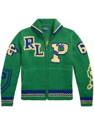 Polo Ralph Lauren Varsity-inspired Wool Full-zip Sweater 710b23904001