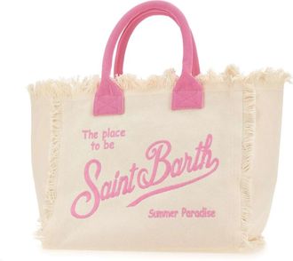 MC2 Saint Barth Femme, Sacs, Blanc, Taille: ONE Size Vanity Tote Bag