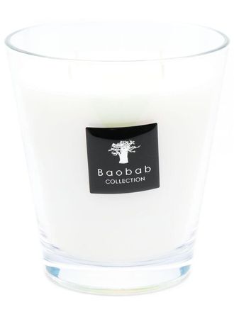 Baobab bougie Madagascar Vanilla - Blanc