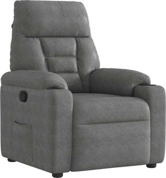 vidaXL Relaxsessel Dunkelgrau Mikrofasergewebe Vidaxl