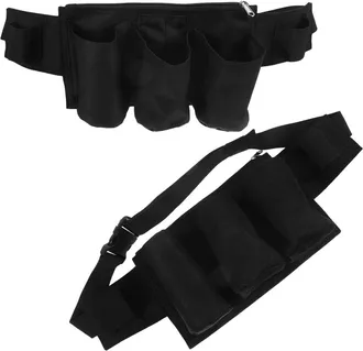 BESPORTBLE ibasenice 2 St&uuml;ck G&uuml;rteltaschen f&uuml;r &Auml;therische &Ouml;le Leichte Oxford H&uuml;fttaschen mit Flaschenhaltern Multifunktionale Aufbewahrung und Lotionen Sto&szlig;feste