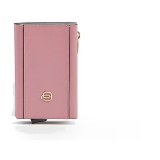 Piquadro Kompakte Geldb&ouml;rse mit Pop-Up Kartenfach - - Accessories - Damen - Rosa - ONE SIZE