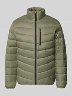 Tom Tailor Denim Regular Fit Steppjacke mit vertikaler Rei&szlig;verschlussbrusttasche