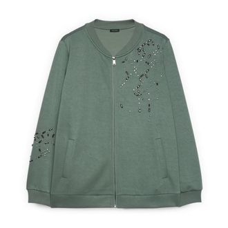 Fiorella Rubino Damen, Sweatshirts & Hoodies, Gr&uuml;n, XSGr&ouml;&szlig;e