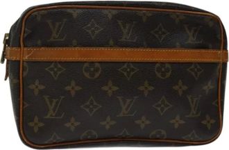 Louis Vuitton Pre-owned Toile pochettes-minaudieres - Femme - Pre-owned - Brun - Taille: ONE Size