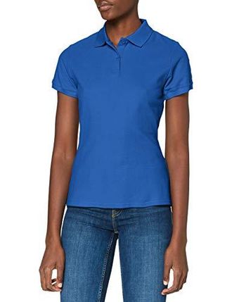 Fruit Of The Loom 63212 Polo à manches courtes pour femme Coupe 65/35, bleu marine, S