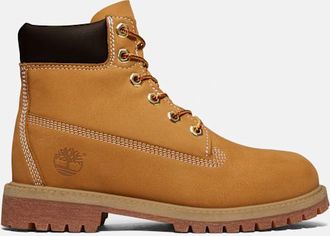 Timberland Wasserdichter Timberland Premium 6-Inch Boot f&uuml;r Kinder in Gelb, Gelb, Gr&ouml;&szlig;e