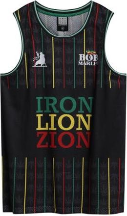 Amplified Maillot de basketball en maille - Hommes, Femmes, Unisexe, Sans manches, Imprim&eacute; des deux c&ocirc;t&eacute;s, Respirant, &Eacute;t&eacute;, Festival, BandMerch, T-shirt de fan d