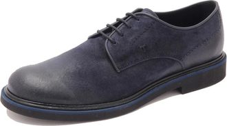 Tod's Homme, Chaussures, Bleu, Taille: 46 1/2 EU Derby Fondo Guardolo Climb ZR