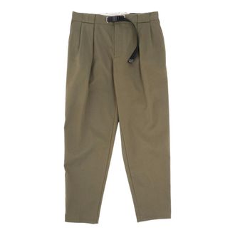 White Sand Femme, Pantalons, Vert, Taille: 46 FR Greg Pleated Military Twill Pant