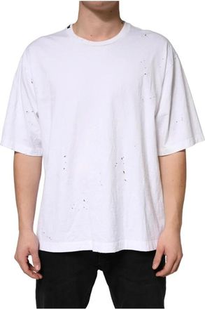 Dolce & Gabbana Homme, Tops, Blanc, Taille: XL T-Chemises