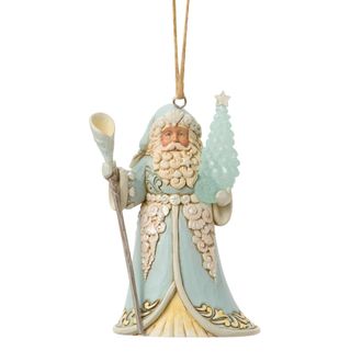 Enesco Jim Shore Heartwood Creek Christbaumschmuck mit Meeresglas, 9,5 cm, Mehrfarbig