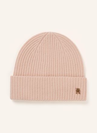 Tommy Hilfiger Cashmere-M&uuml;tze pink