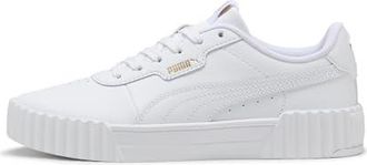 Puma Carina 3.0, Basket Femelle, PUMA White-PUMA Gold