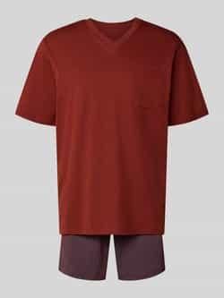 Schiesser Pyjama in minimalistischem Design