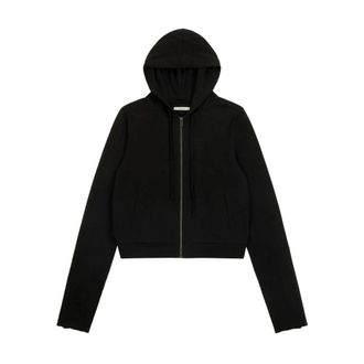 Entire studios Cropped Zip-Up Hoodie - - Sweatshirts & Hoodies - Damen - Schwarzk - M