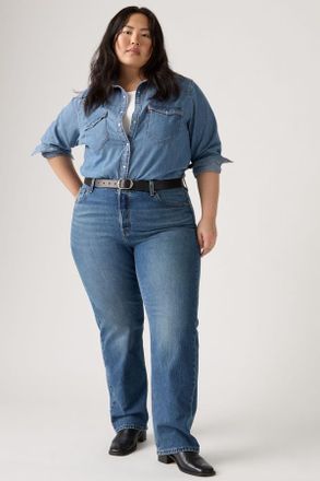 Levi's 501 Original Jeans (Plus-Gr&ouml;&szlig;e) - Damen - Mittlere Waschung / Mittlere Waschung