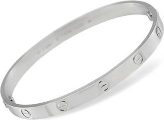 Cartier bracelet Love en or blanc 18ct - Argent