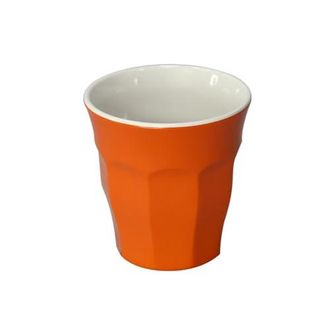 Garcia de Pou 10 Stück - Stapelbecher, Asami Ware, 180 ml, Ø 7,5 x 7,6 cm, Melaminrot