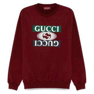 Gucci Herren, Sweatshirts & Hoodies, Rot, XLGr&ouml;&szlig;e