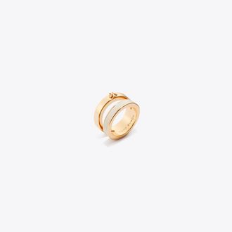 Tory Burch Icon Doppelring aus Emaille