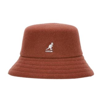 Kangol Mahagoni Woll Eimer Hut - - Accessories - Herren - Braun - L
